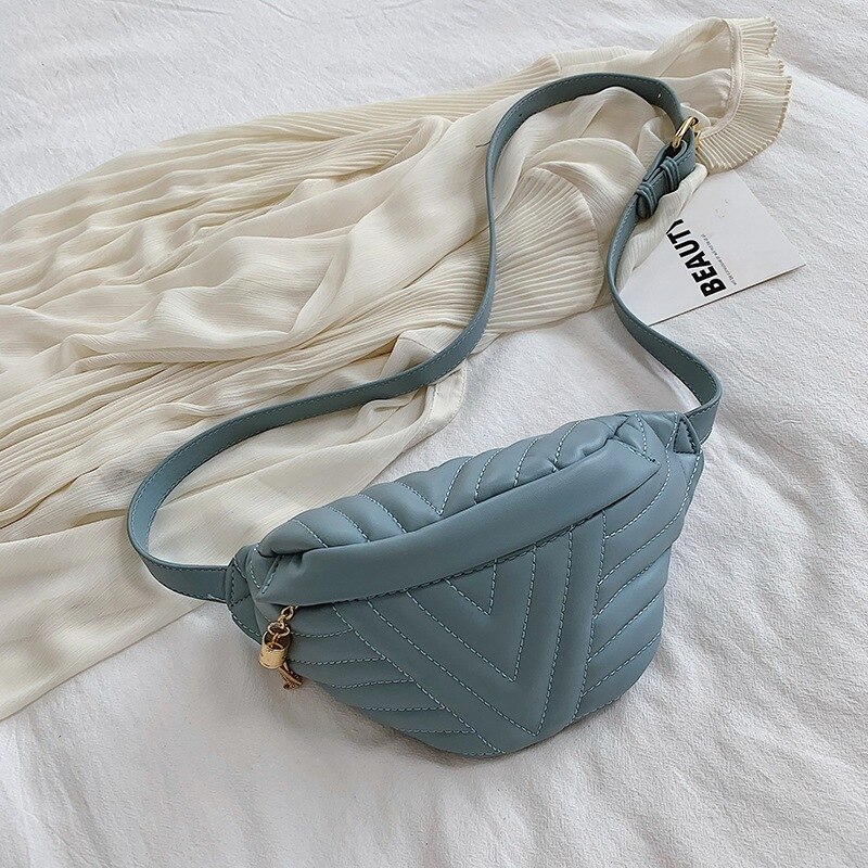 Women Messenger Belt Bag Pack leather Waist Bags G... – Grandado
