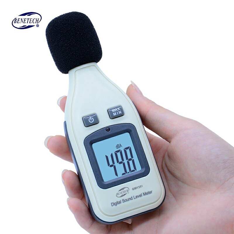 BENETECH Digital Noise Sound Level Meter GM1351 No... – Grandado