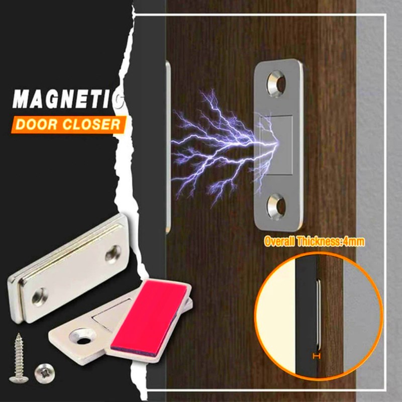 LW Life 2pcs/Set Strong Magnetic Door Closer Cabin... – Grandado