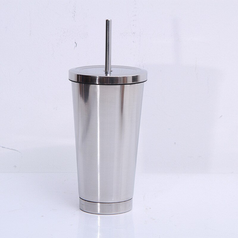 Multifunction Stainless Steel Straw Cup Thermal Of... – Grandado