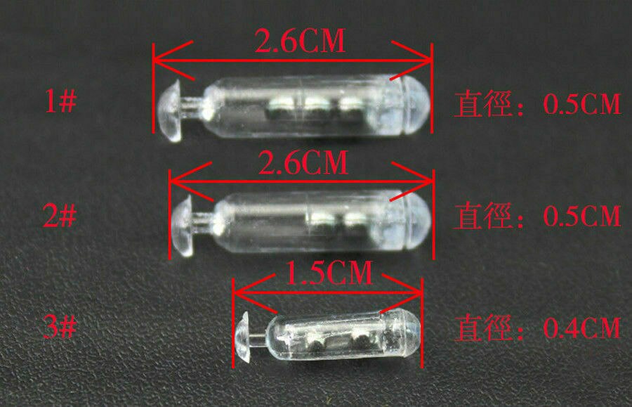 50Pcs Worm Jig Fishing Lure Glass Rattles Insert T... – Grandado