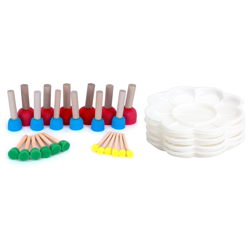 2 Set Painting Tools Foam Pouncer Assortment-Spong... – Grandado