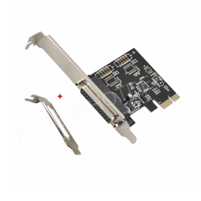 PCI-E Parallel Port DB25 LPT Printer Card Adapter ... – Vicedeal