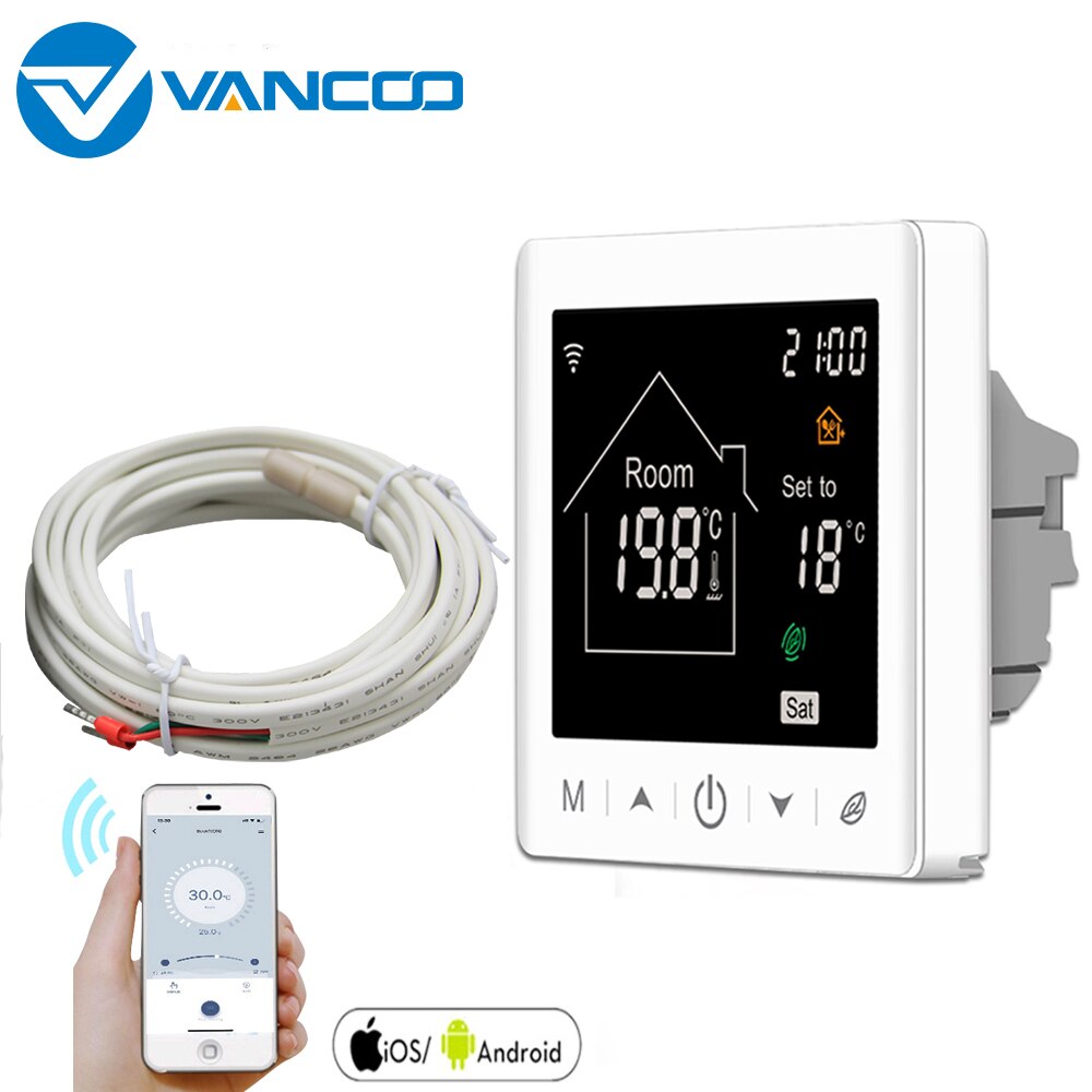 Vancoo WiFi Smart Thermostat 220V Temperature Cont... – Grandado
