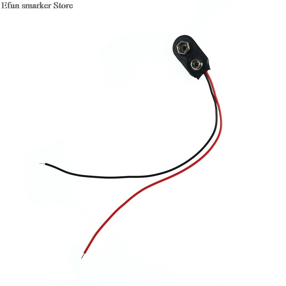 6F22 9V Battery Adapter Snap Connector clip Lead W... – Vicedeal