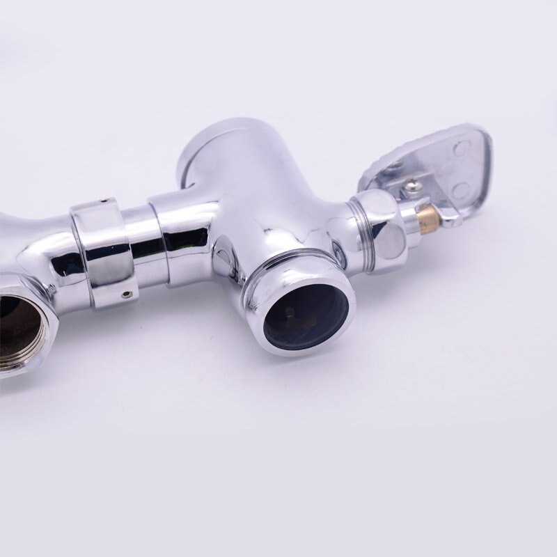 SPRING SUMMER pedal Control Type Brass Toilet Flus... – Grandado