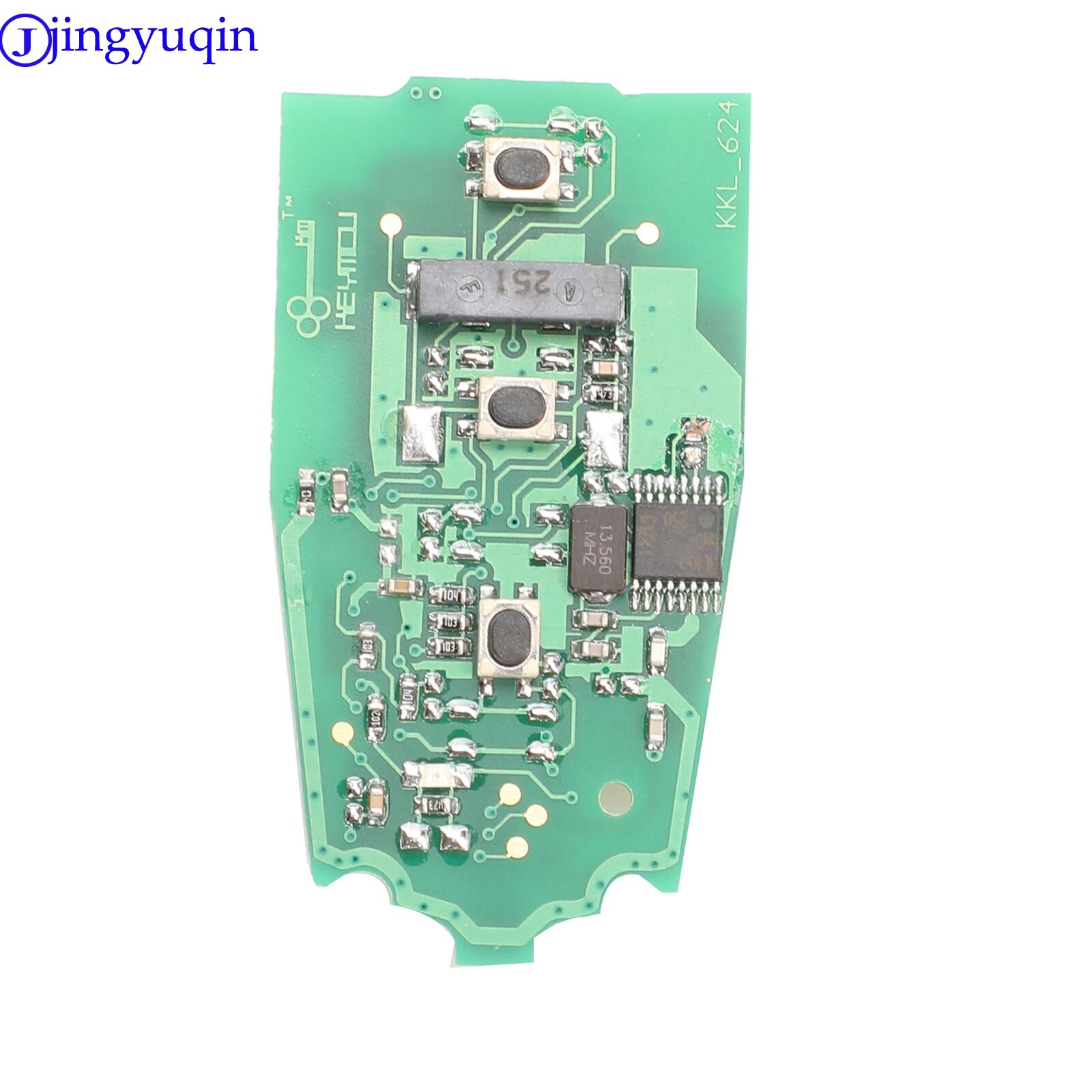 jingyuqin 3 4 Buttons 433Mhz Smart Remote Key Keyless Fob For Hyundai ...