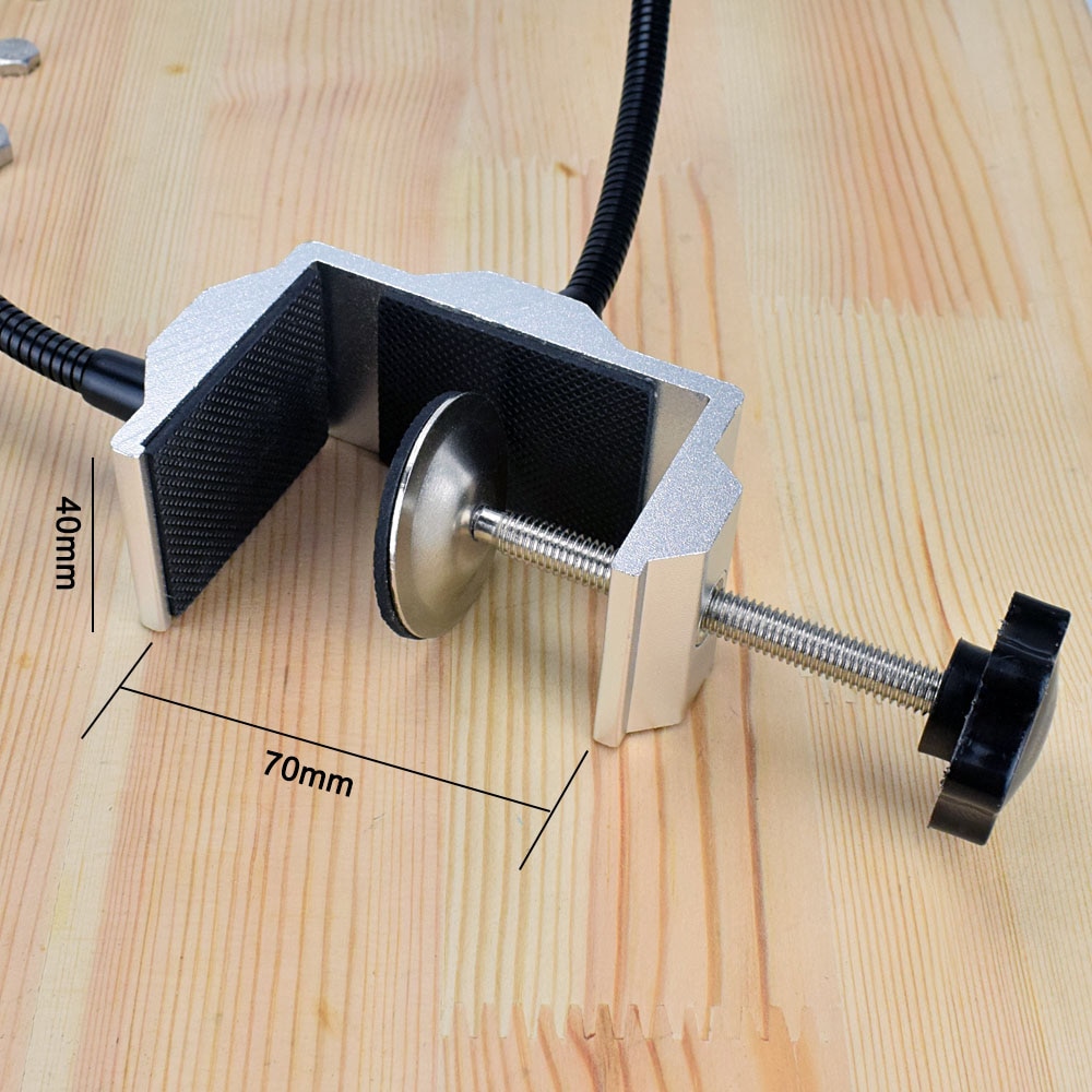 LED 3X Magnifier Bench Vise Table Clamp Soldering ... – Vicedeal