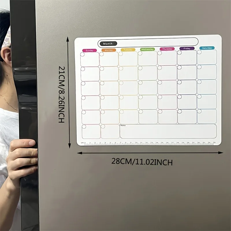 A Refrigerator Magnet ,Monthly And Weekly Planner,... – Grandado