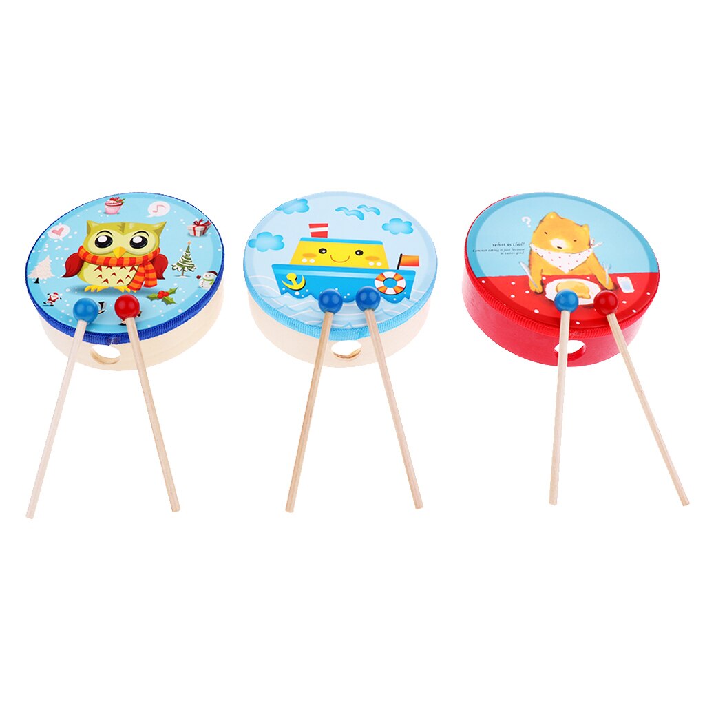 Kids Baby Roll Drum Percussion Musical Instruments... – Grandado