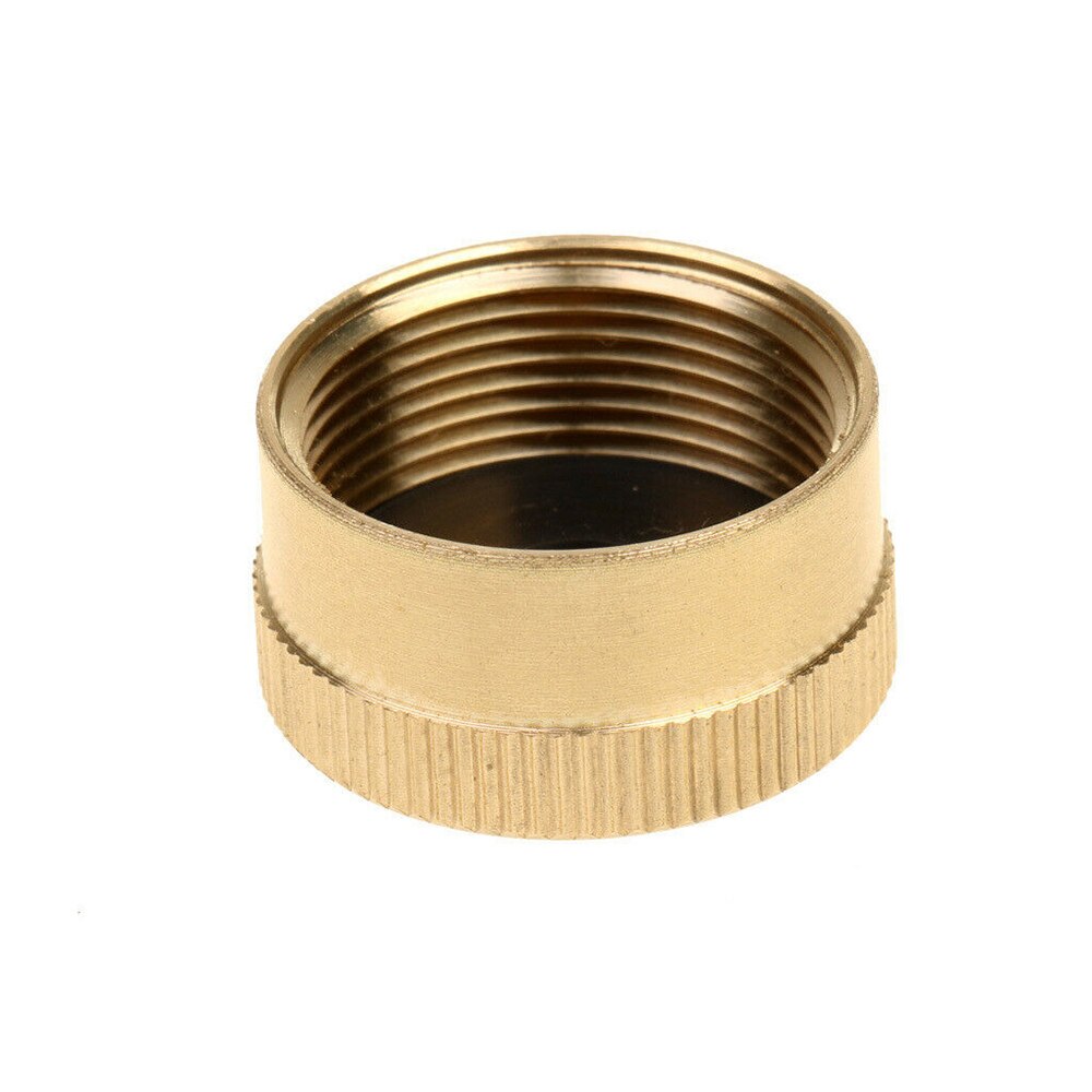 Camping Solid Brass Cap 1 LB Propane Bottle Cap Sm... – Grandado