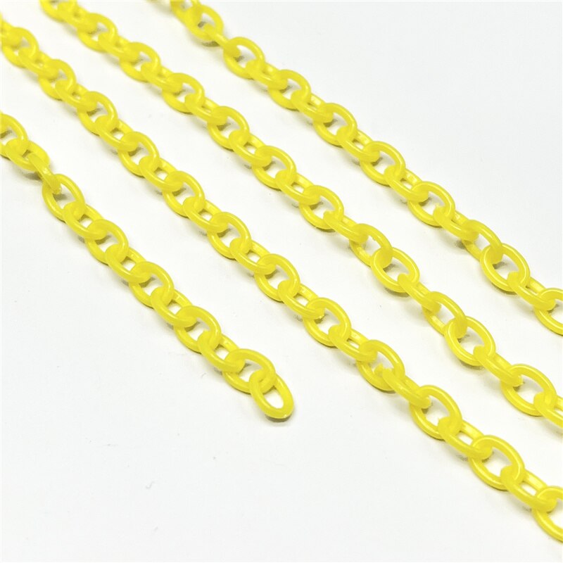 Multicolor Acrylic Chain For Jewelry Making Findin... – Grandado