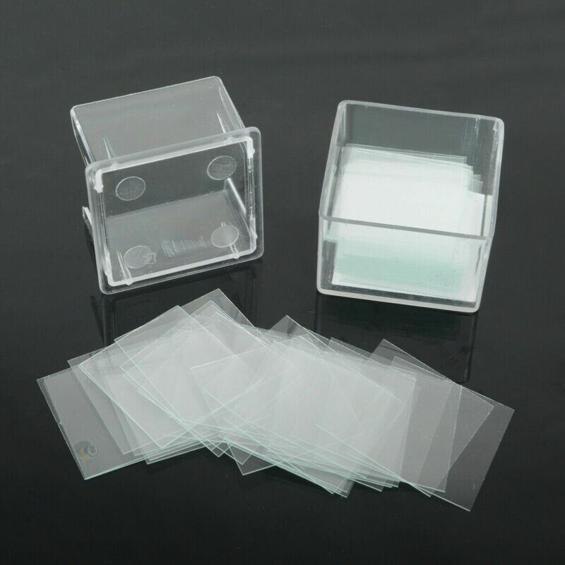 100pcs Lab Blank Square Microscope Cover Glass Cov... – Grandado