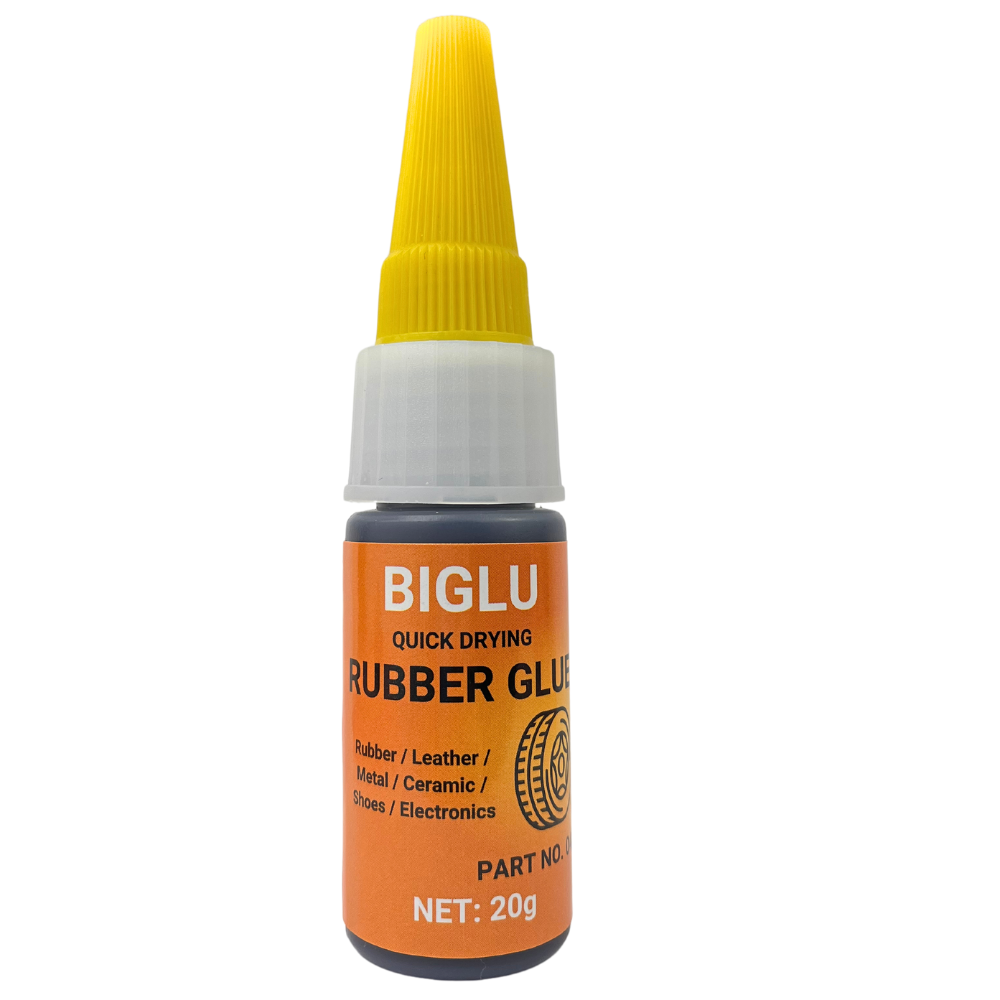 BIGLU 20g Instant Bond Zwart Rubber Lijm Band slij... – Grandado