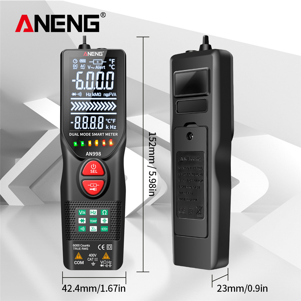 Aneng An998 Automatic Digital 6000 Counts Multimet... – Grandado