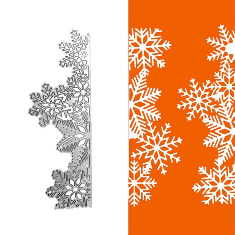 Snowflake Christmas Metal Scrapbooking Dies Stenci... – Grandado