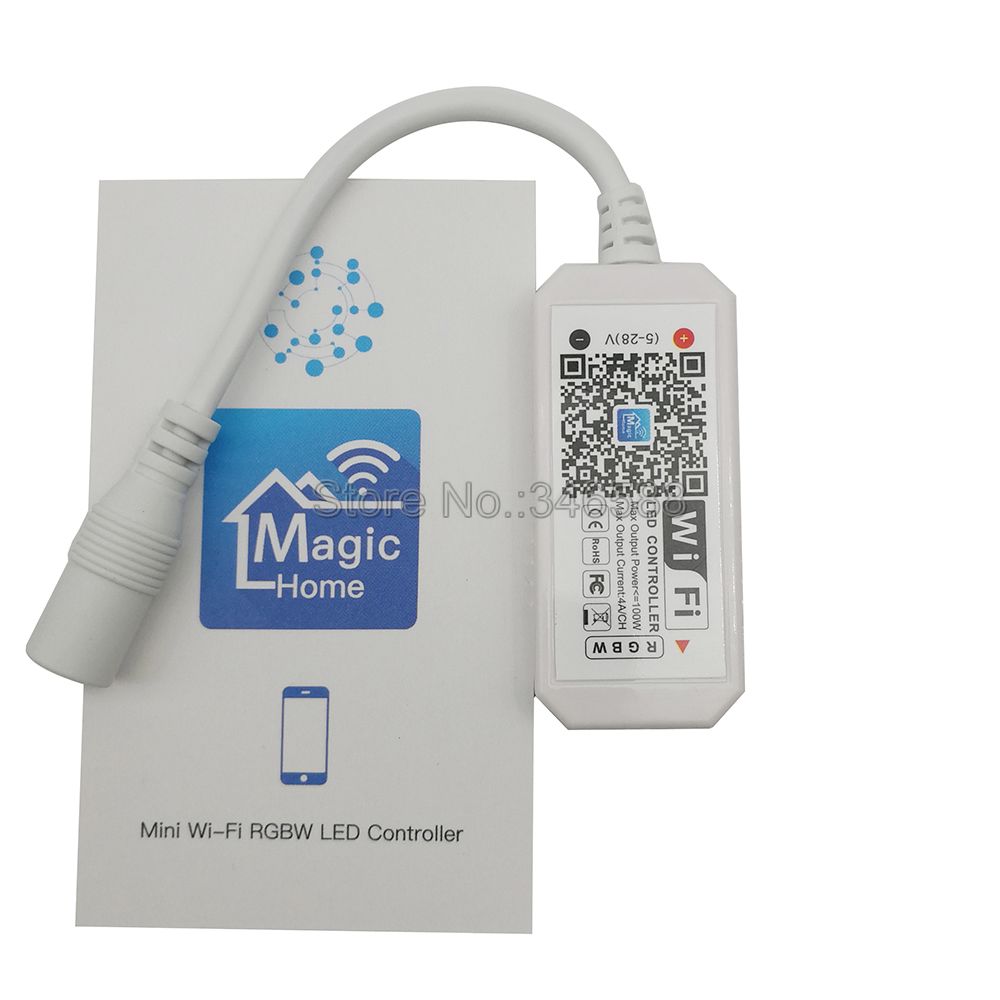 Magic Home Mini Wifi RGBW LED Controller DC 5-24V ... – Vicedeal