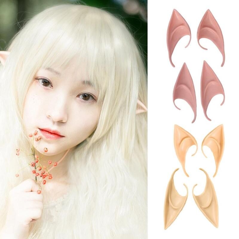 1 Set Elf Ears False Ears Soft Harmless Cosplay Ha... – Grandado