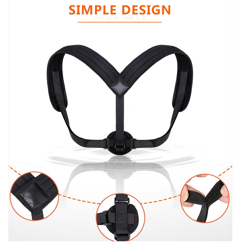 Adjustable Spine Posture Corrector Protection Back... – Vicedeal