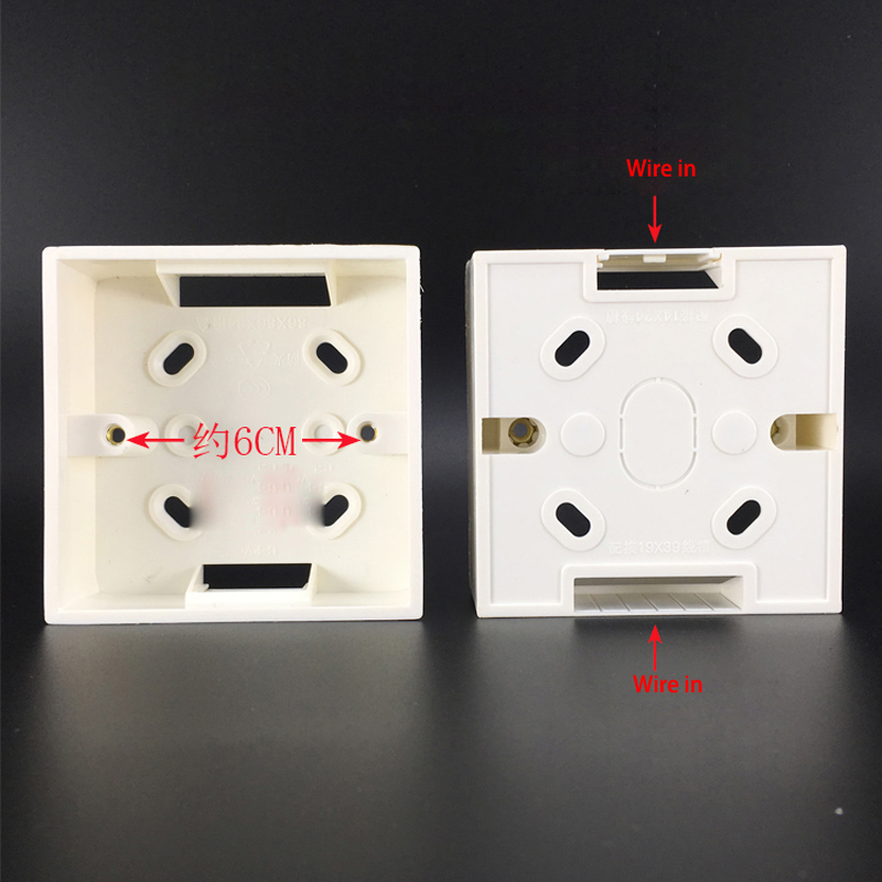 Opbouw Junction Dozen 2 stks Witte Kleur Bodem Box... – Vicedeal