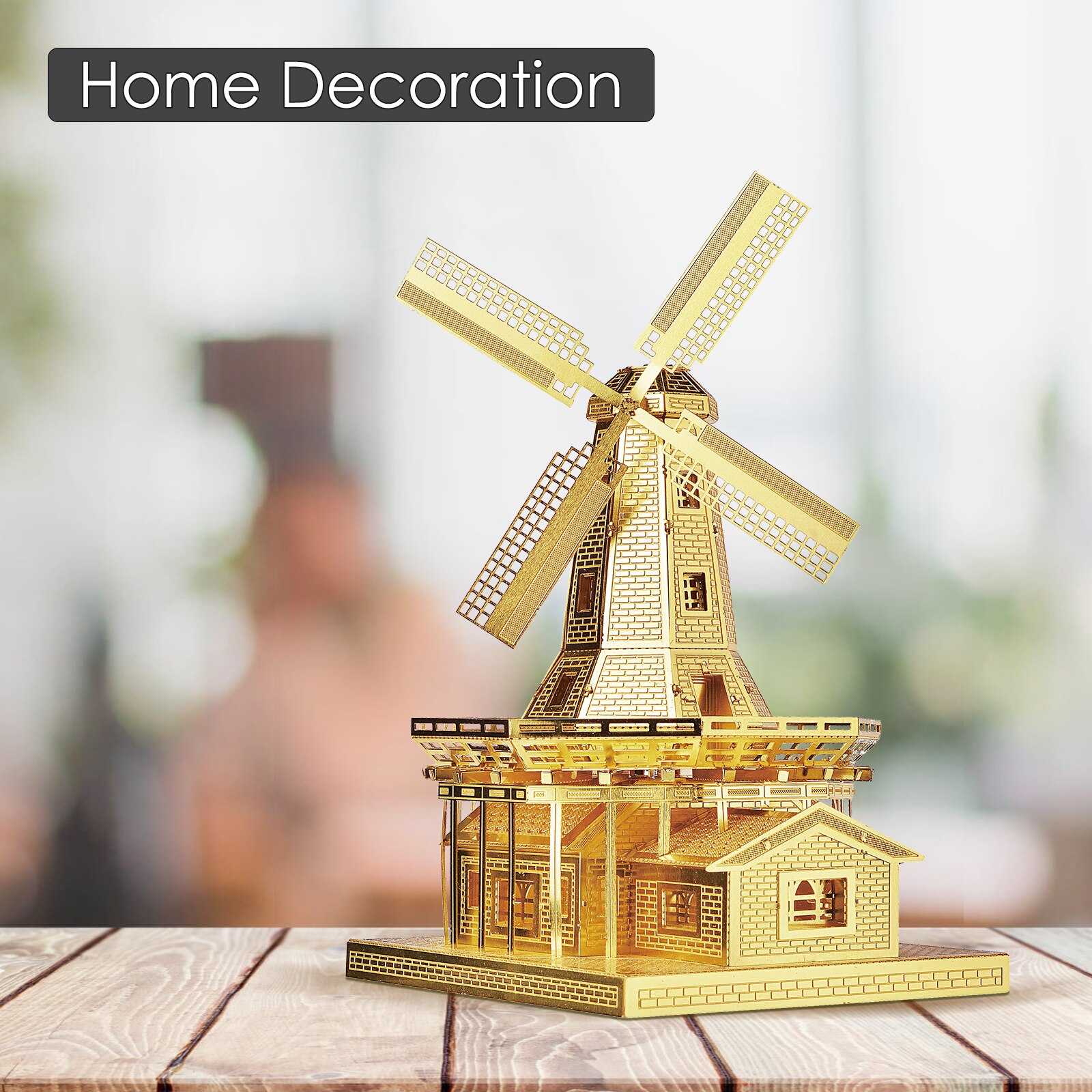 DUTCH WINDMILL 3D Architecture Model building Game... – Grandado