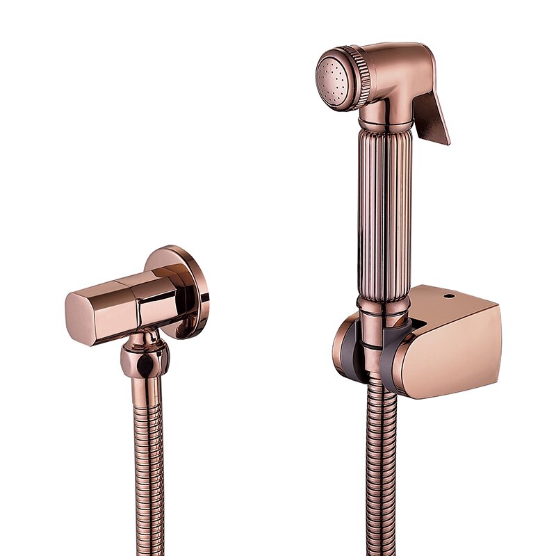 Hand Held Bidet Sprayer Douche Toilet Kit Shiny Ro... – Vicedeal