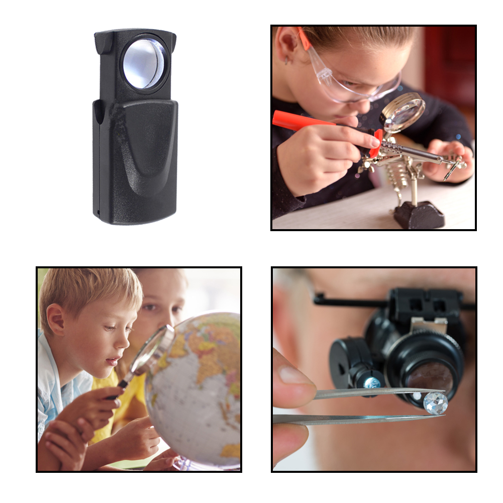 30X Pull Sieraden Vergrootglas Vergrootglas Draagb... – Vicedeal