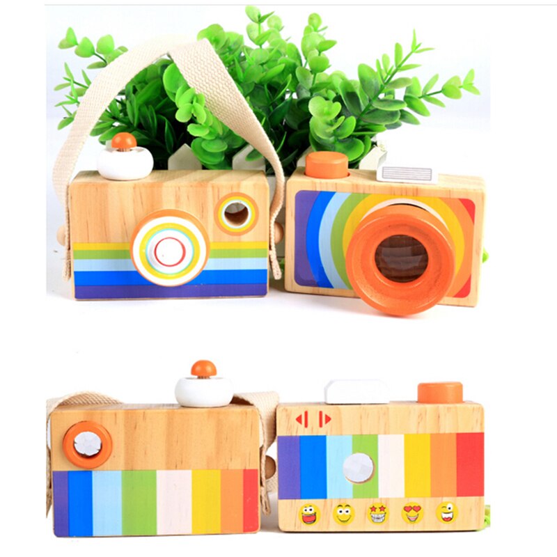 Cute Wooden Toy Camera Baby Kids Hanging Camera Ph... – Grandado