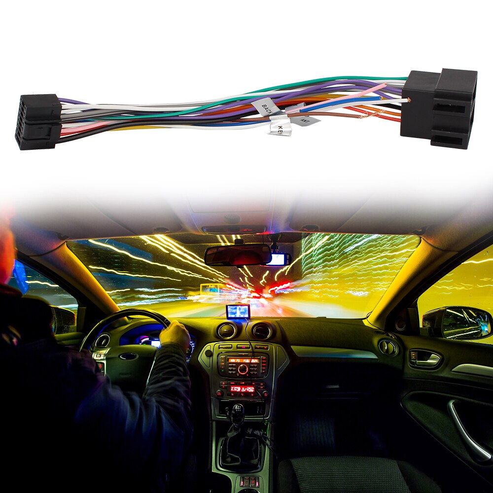 Auto Stereo Radio Voor Alpine 16 Pin Plug Kabel Au... – Grandado