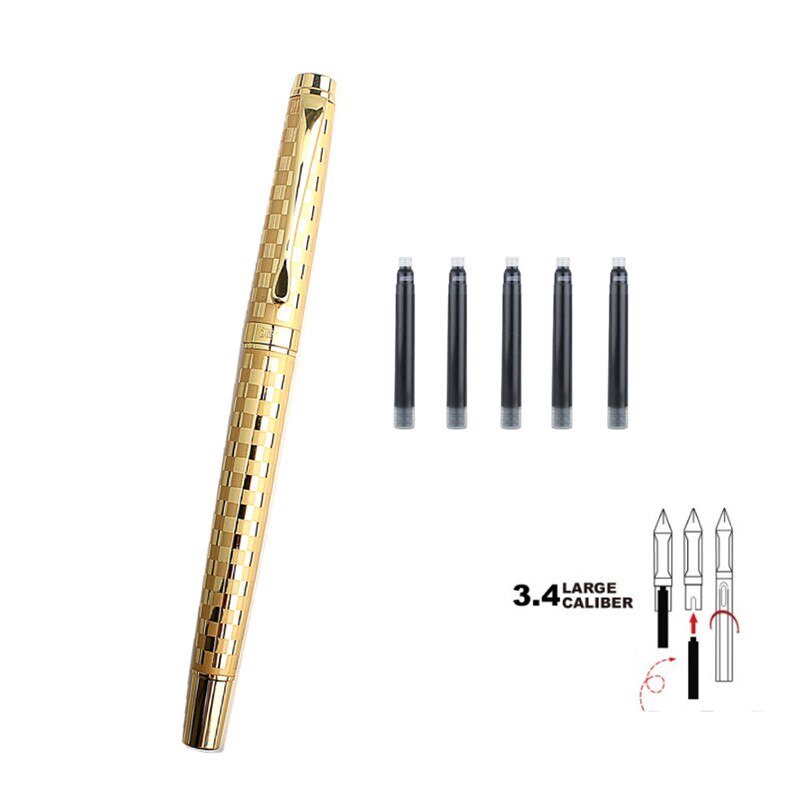 PAILI-pluma estilográfica de Metal 100, pluma de t... – Grandado