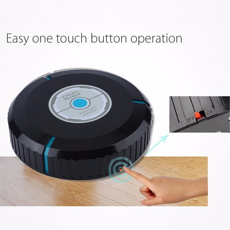 Household automatic Round cleaning robot Hand Push... – Vicedeal