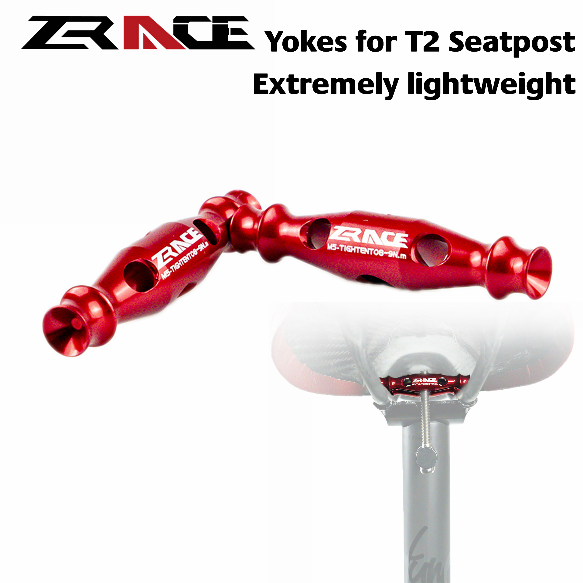 ZRACE Extremely lightweight Yokes for T2 Seatpost ... – Vicedeal