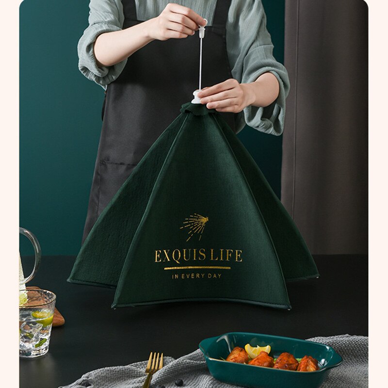 Winter Insulation Meal Cover Food Velvet Cloth Dus... – Grandado