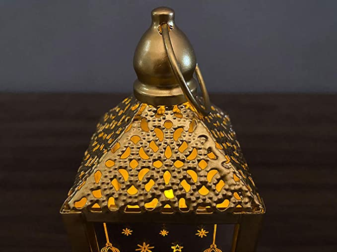 LED Ramadan Mubarak Lantern Retro Arabian Night Li... – Vicedeal