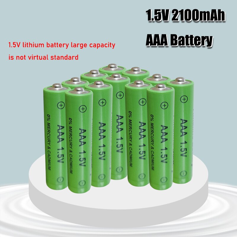 AAA Rechargeable Battery 1.5V 2100mah Alkaline Bat... – Grandado