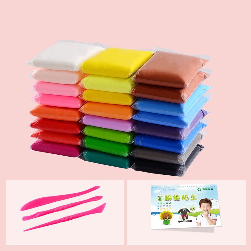 36 Color Light Soft Clay DIY Toys Children Educati... – Grandado