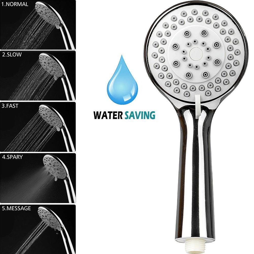 Universal Shower Head 5 Mode Function Chrome Anti-... – Grandado