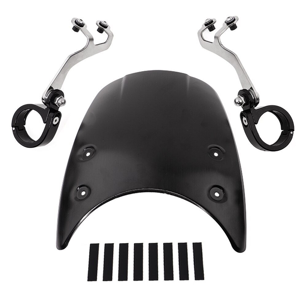 Aluminium Windscreen 39-41mm Fork Mount Windshield... – Grandado