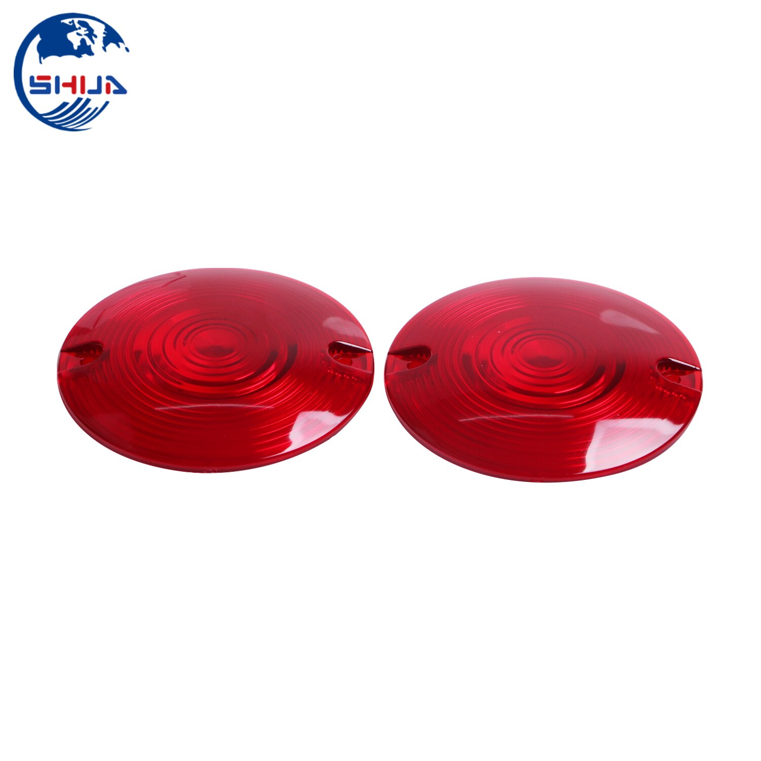 Turn Signal Light Flat Red Lens Cover For Harley S... – Vicedeal