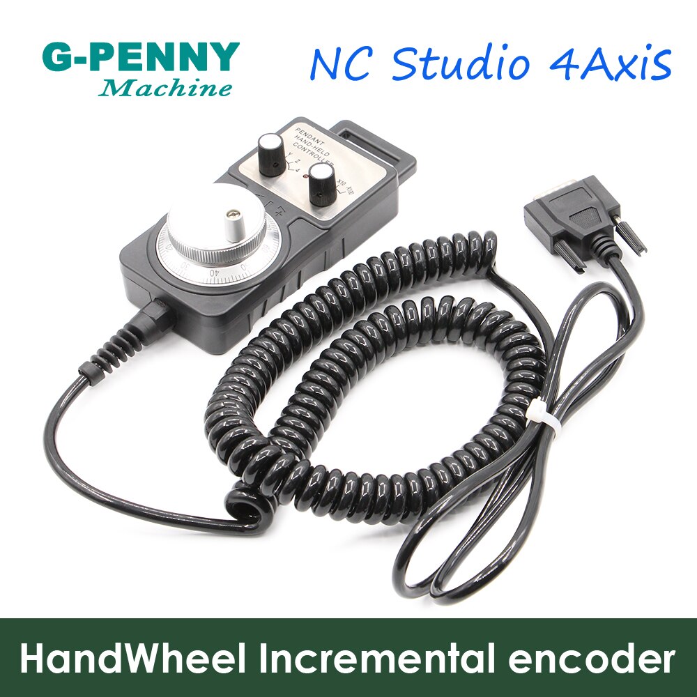 ! NC Studio 4 Axis MPG Pendant 100 Pulse Hand Held... – Grandado