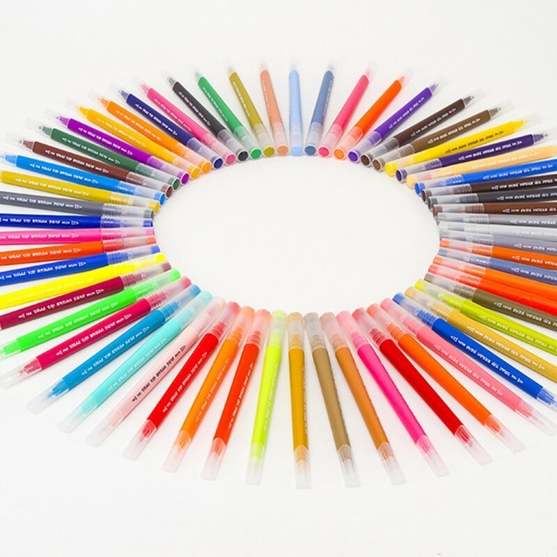 12/24/36/48/60/80/100 Colors Fineliner Drawing Pai... – Grandado