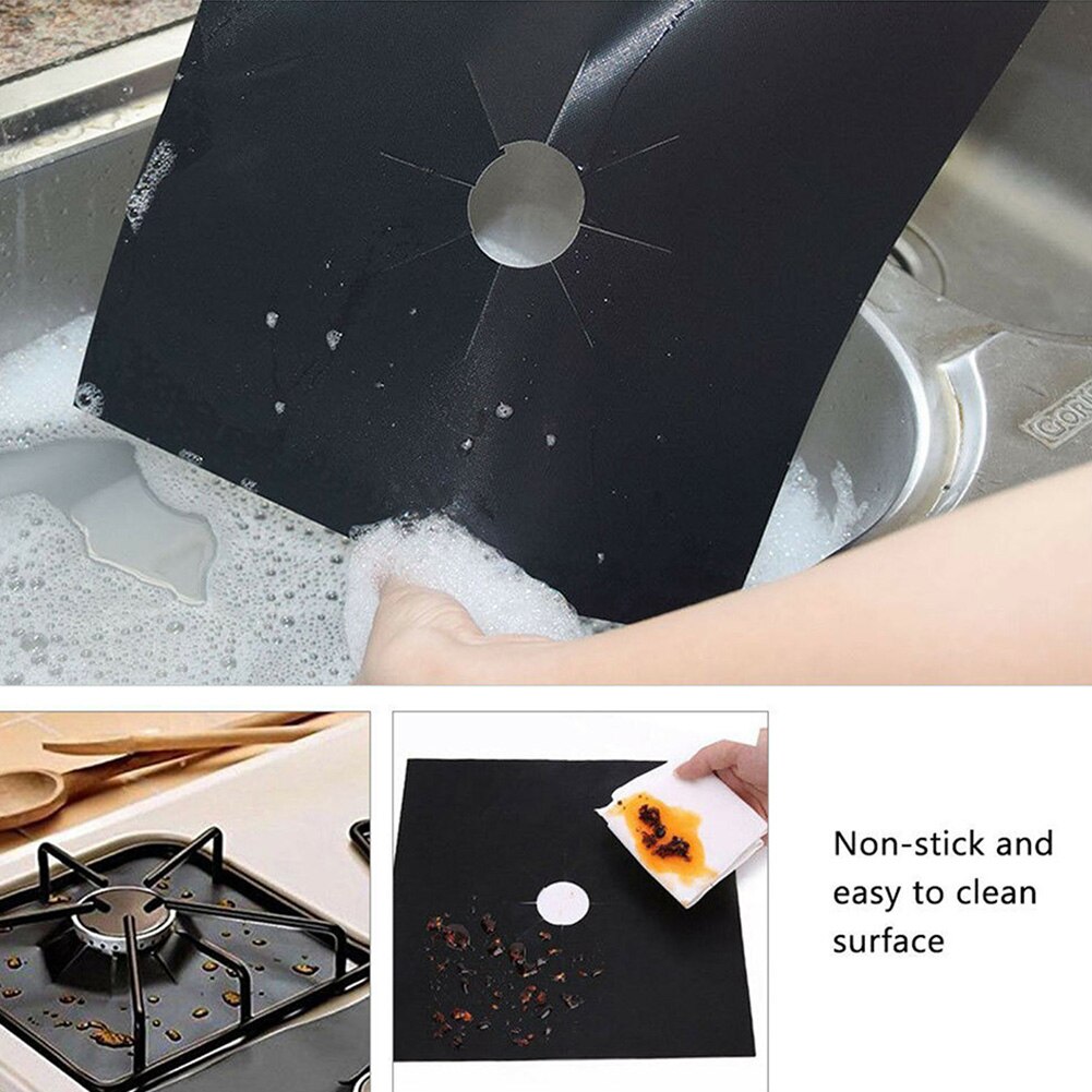 1/4/6Pcs Reusable Gas Stove Top Cover Protective C... – Vicedeal