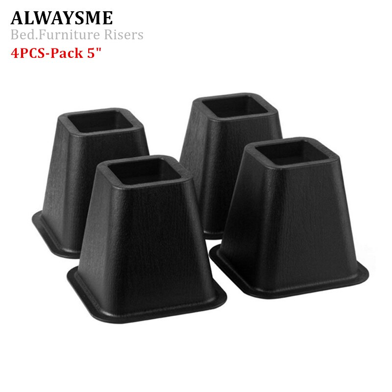 ALWAYSME 4PCS-Pack Adjustable Bed Furniture Risers... – Vicedeal