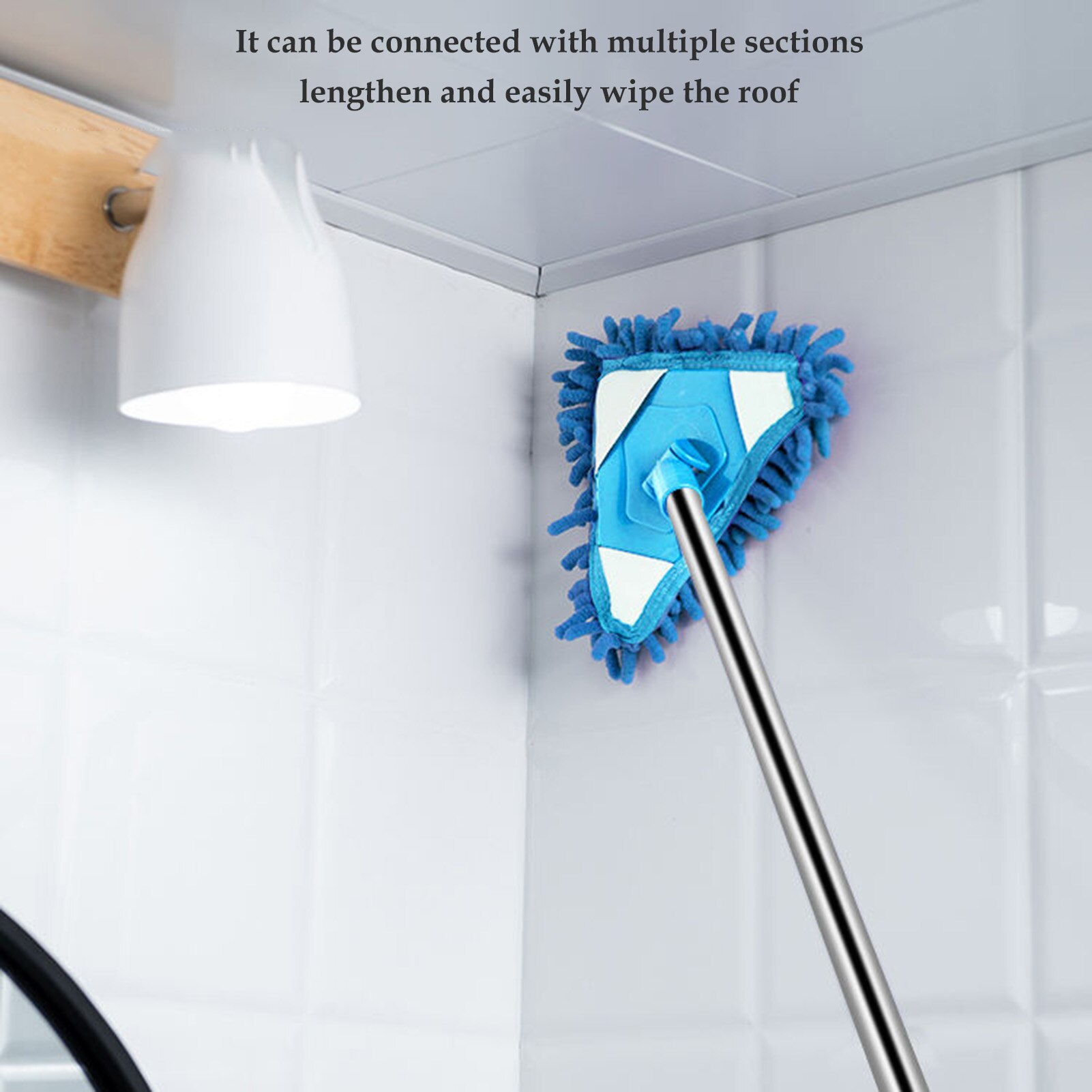 Triangular Cleaning Mop For Home 180 Degree Rotata... – Grandado