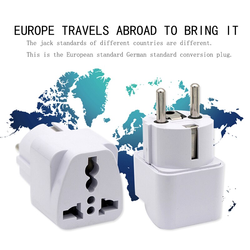 European standard conversion plug Adapter American... – Grandado