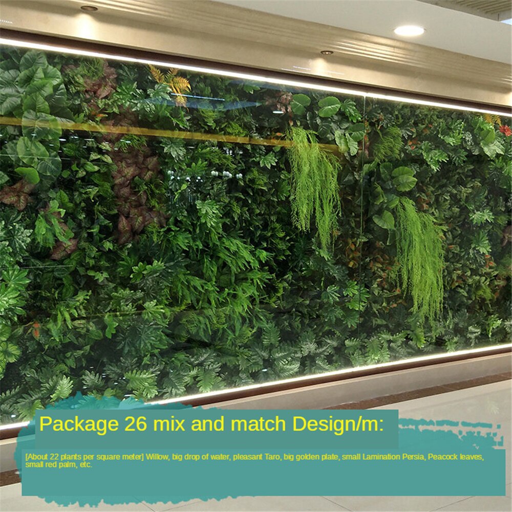 Green Wall Backdrop for Party Green Leaves Wall Ea... – Grandado