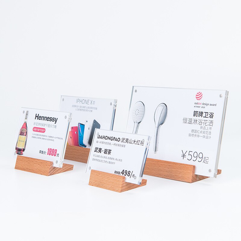 Wooden Blackboard Shop Handwritten Price Display V... – Vicedeal