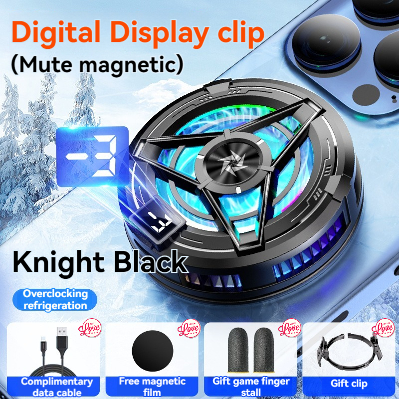 Mobile Phone Cooler Dual Cooling Fan Phone Radiato... – Grandado
