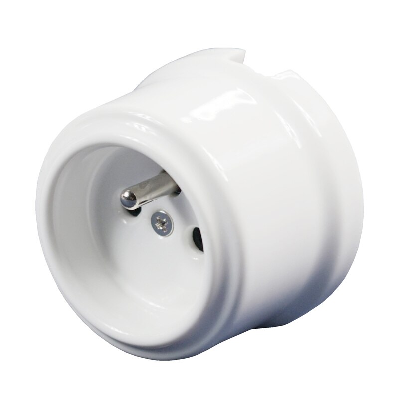 Porcelain Wall Socket French Socket Ceramic Vintag... – Grandado