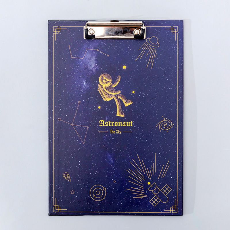 A4 Dream Starry Sky File Folder Clipboard Writing ... – Vicedeal